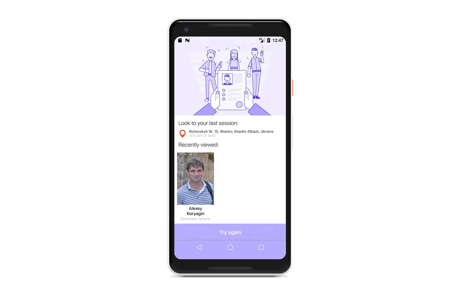 Face Recognition Android | Portfolio ABCloudz