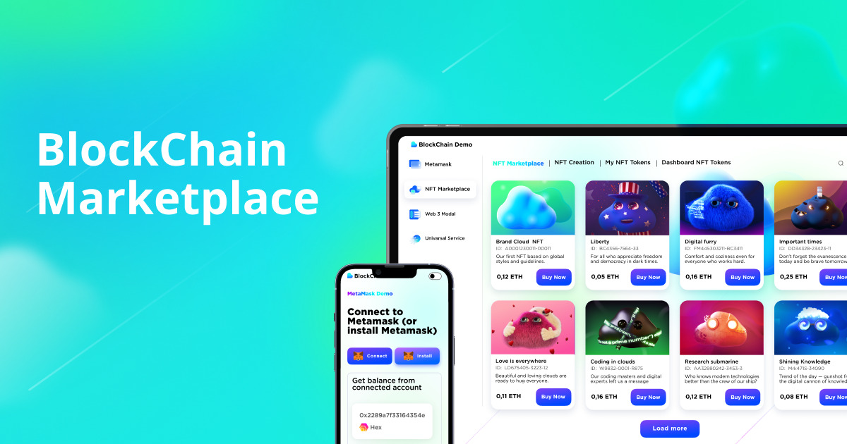 Blockchain solution for Ethereum and smart contracts | Portfolio ABCloudz